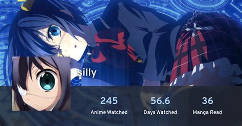 Sillys Profile · Anilist