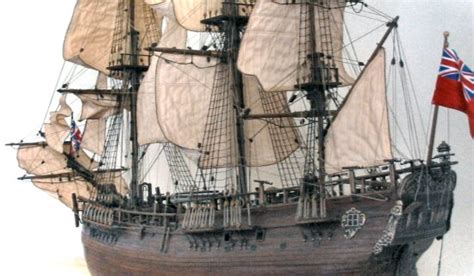 Hms Endeavour Ship Model Information