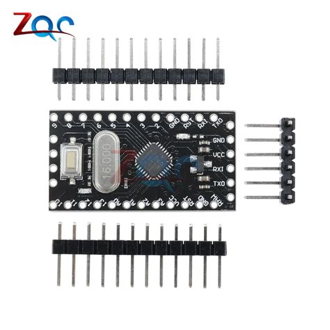 Pro Mini Module Atmega168 16m 5v With Crystal Oscillator For Arduino
