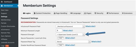 Password Strength Memberium Keap Membership Plugin For Wordpress