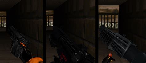 Spas 12 Mp5 And Glock Reskin Addon Lambda For Doom And D00m 2 Mod