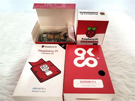 Raspberry Pi 4 Computer Model B 4gb Ram Starter Kit Computers And Tech
