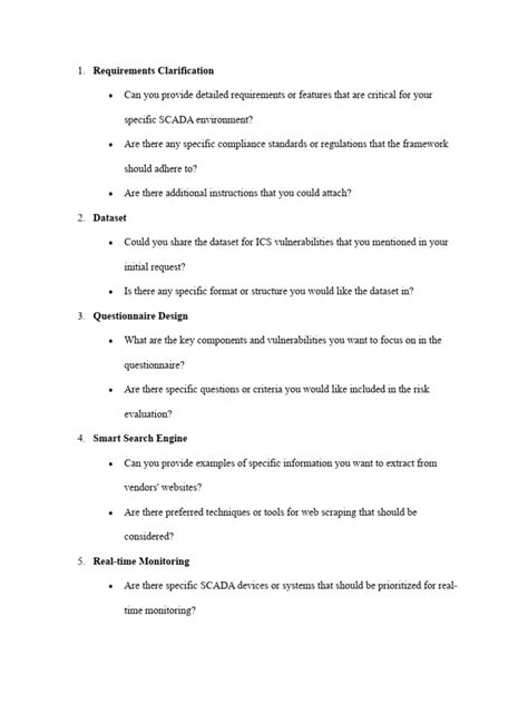 Requirements Clarification Pdf Security Computer Security