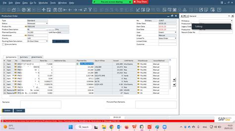 Planned Quantity Is Lower Than Issued Quantity Sap Community