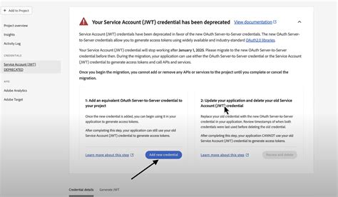 ‎how To Migrate From Jwt Credential To Oauth Server To Server Credential For Adobe Sprinklr
