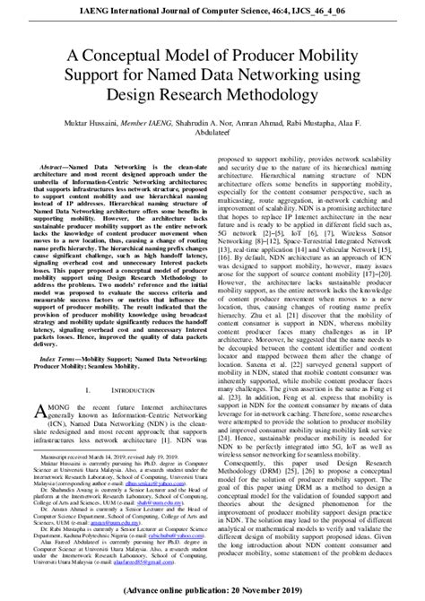 Pdf Producer Mobility Support In Named Data Networking