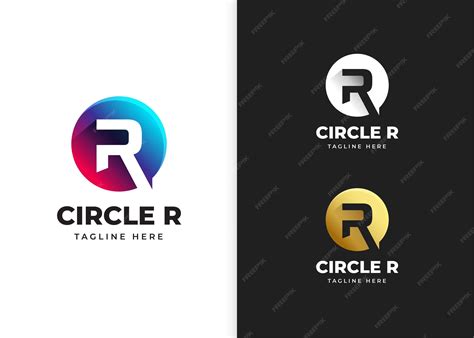 Premium Vector Letter R Logo Vector Illustration With Circle Shape Design