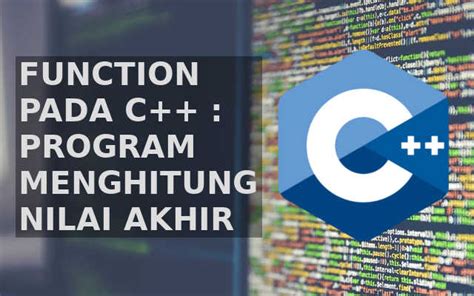C Program Perhitungan Nilai Akhir Siswa