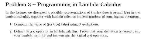 Solved In The Lecture We Discussed A Possible Chegg Com