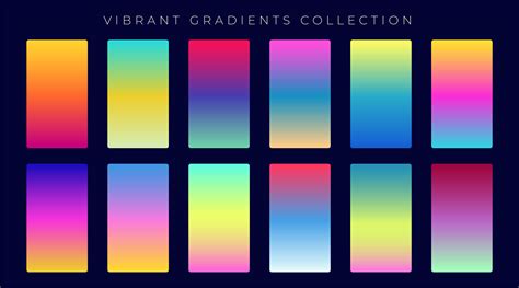 Colorful Gradient Abstract Background Set Download Free Vector Art