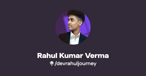Rahul Kumar Verma Twitter Linktree