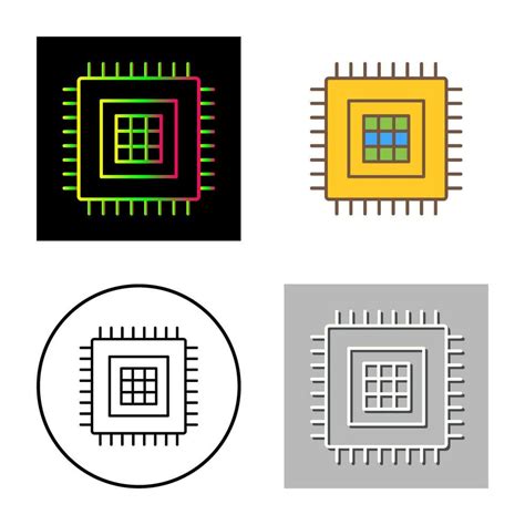 Processor Vector Icon 31507799 Vector Art At Vecteezy