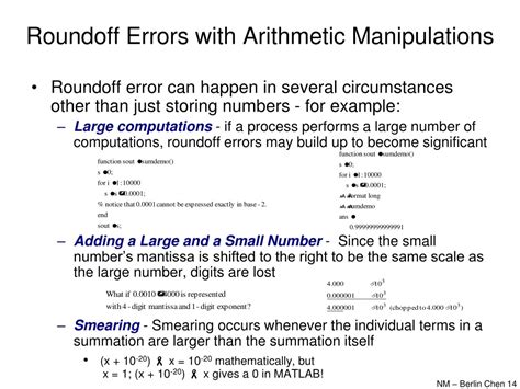 Ppt Roundoff And Truncation Errors In Computers Powerpoint
