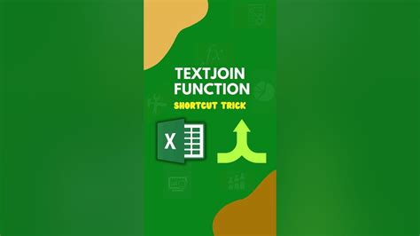 textjoin formula in ms excel 🔥 excel excelformula excelfunctions