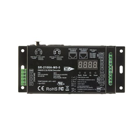 dmx512 and rdm decoder