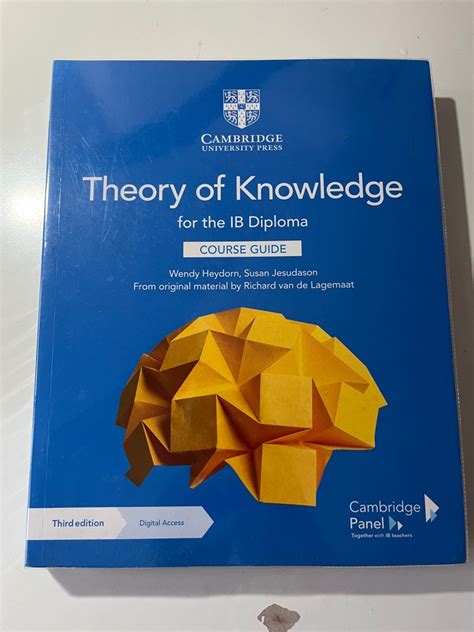 IB Theory Of Knowledge Hobbies Toys Books Magazines Textbooks On Carousell