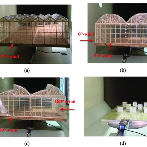 Experimental Model For Wind Tunnel Tests And Simulation Model For Site Download Scientific