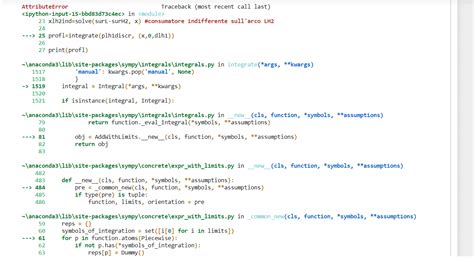 Problem Integrating With Sympy Rpython