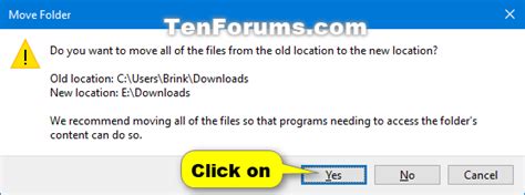Move Location of Downloads Folder in Windows 10 | Tutorials