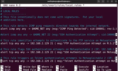 cybersecurity snort ids networksecurity protecttheinnocent