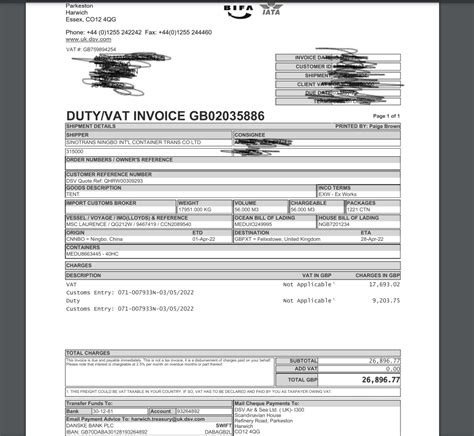 Solved Entering Duty Vat Invoice