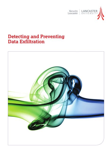 Pdf Detecting And Preventing Data Exfiltration