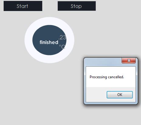 C Stopping Background Worker Stack Overflow