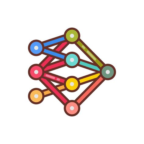 Neural Network Icon In Vector Illustration 24245062 Vector Art At Vecteezy