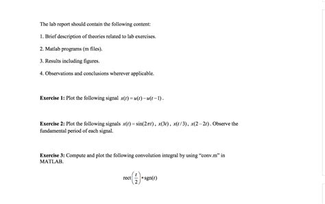 Solved I Have Solved The Matlab And The Figures But Can You Chegg