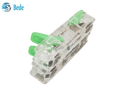 universal wire and cable connector push in terminal blocks 2 way 32a 450v
