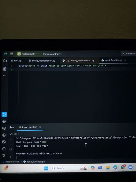 python programming 100daysofcode learningjourney inputfunction