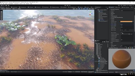 Raindrop Ripples And Puddle In Unitys Hdrp Sound On 🎵 Runity3d