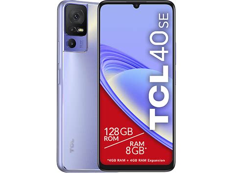 TCL T610K 2BLCA112 Púrpura Móvil Android 128 GB 4 GB RAM 6 75 HD Helio 5010 mAh