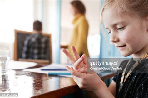 Girl Counting Photos And Premium High Res Pictures Getty Images