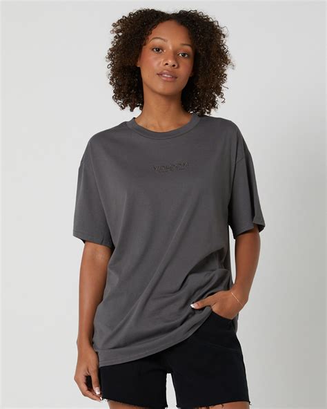 Volcom Onrepeat Tee Washed Black Surfstitch