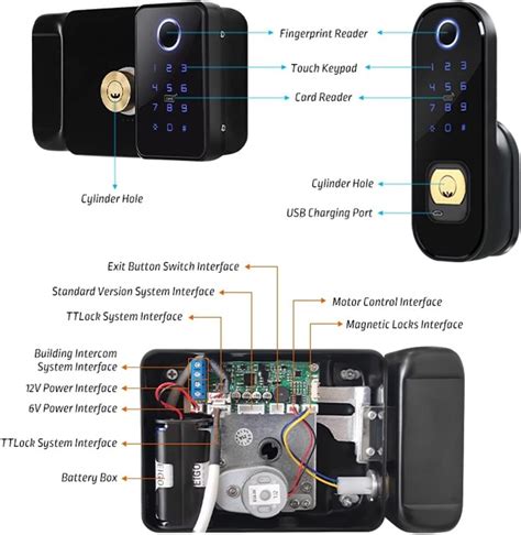 Buy Konsev Dual System Dual Side Fingerprint I Outdoor Door Bluetooth Ttl Lock Application Code