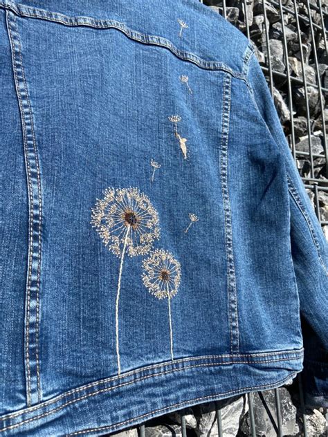 Embroidered Denim Jacket Handmade Artofit