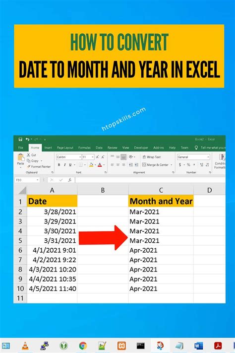 Convert Date To Month And Year In Excel Pivot Table Printable Online