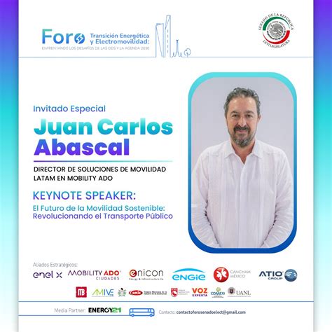 Juan Carlos Abascal Nuestro Director De Soluciones De Movilidad Latam