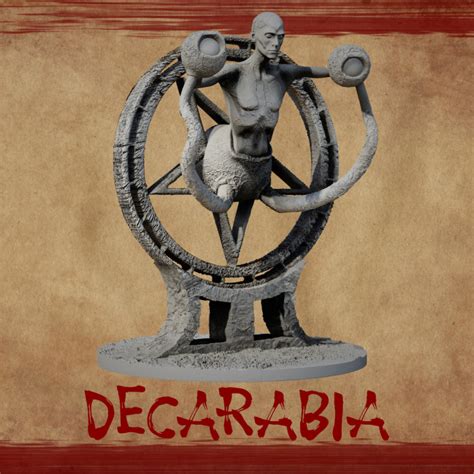 3d Printable Decarabia Great Marquis Of Hell By Lazy Bear