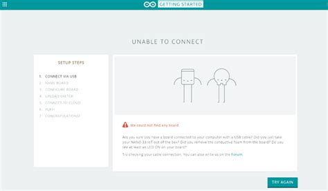 Unable To Recognize Nano IoT When Setting Up Arduino IOT Cloud Cloud IoT Arduino Forum