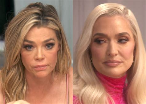Rhobh Recap Denise Lashes Out At Erika While Slurring Her Words And
