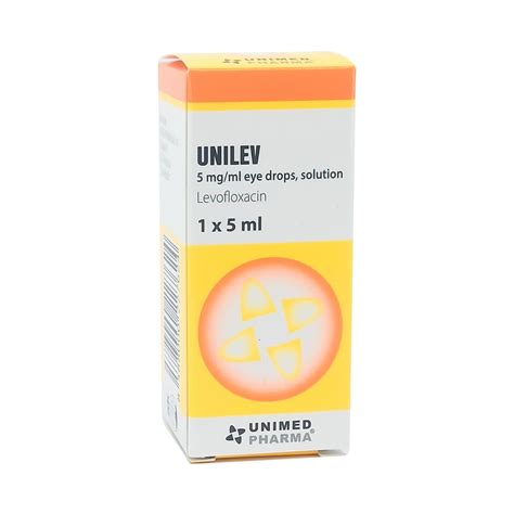 Unilev უნილევი თვალის წვეთები 5მგ მლ 5მლ
