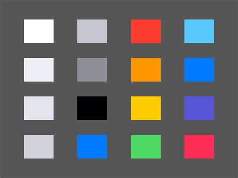 Ios Color Palette Sketch Freebie Download Free Resource For Sketch Sketch App Sources