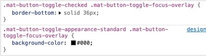 Css Angular Mat Button Toggle Focus Overlay Color Stack Overflow