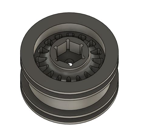🛞 1 0 Wheel For 1 24 Crawler・ Stl File For 3d Printing・cults
