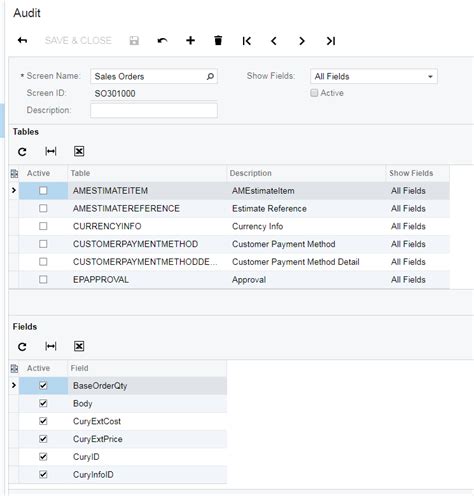 Side Panel Notes And Activities • Acumatica Generic Inquiries And Pivot