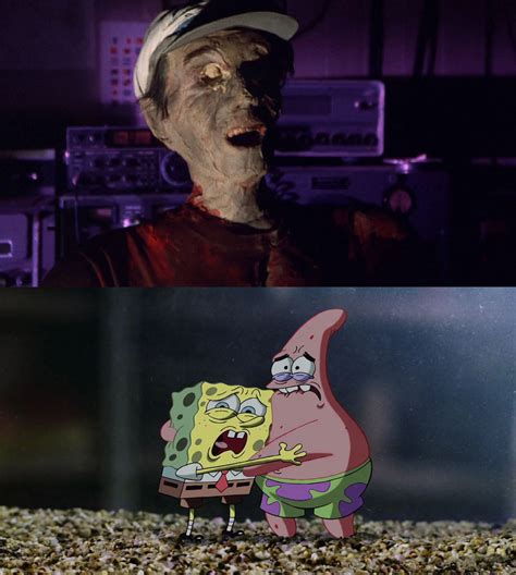 Spongebob And Patrick React Drained Corpse By Mnstrfrc On Deviantart