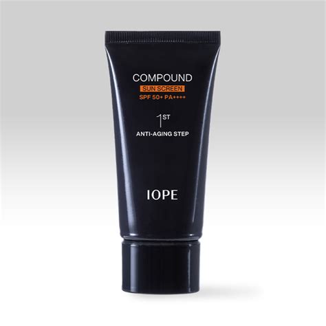 사자코리아 맨 컴파운드 선 스크린 Spf 50pa 50ml