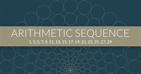 Arithmetic Sequence Concentrics